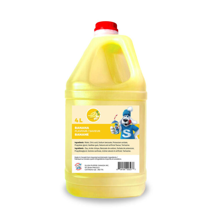 Saveur Banane - Slush Puppie Canada